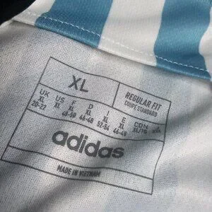 adidas | Shirts | Adidas Afa Argentina Fifa World Champions 222 Soccer ...